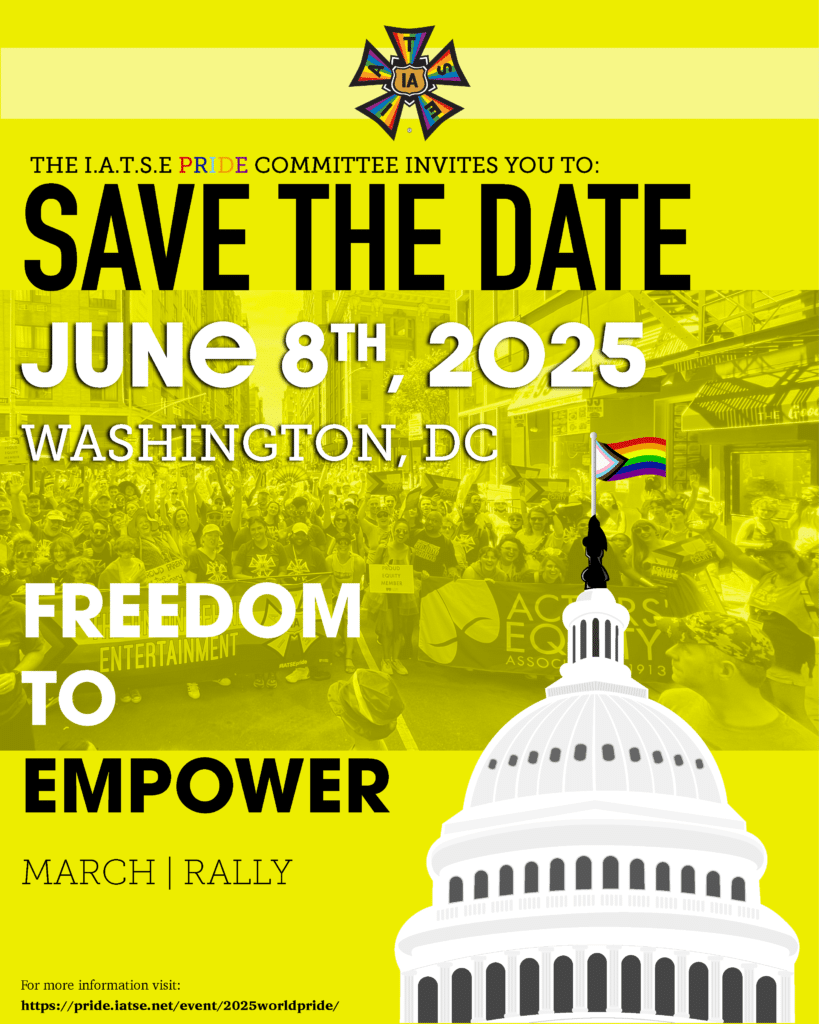 WorldPride March - IATSE Pride Committee